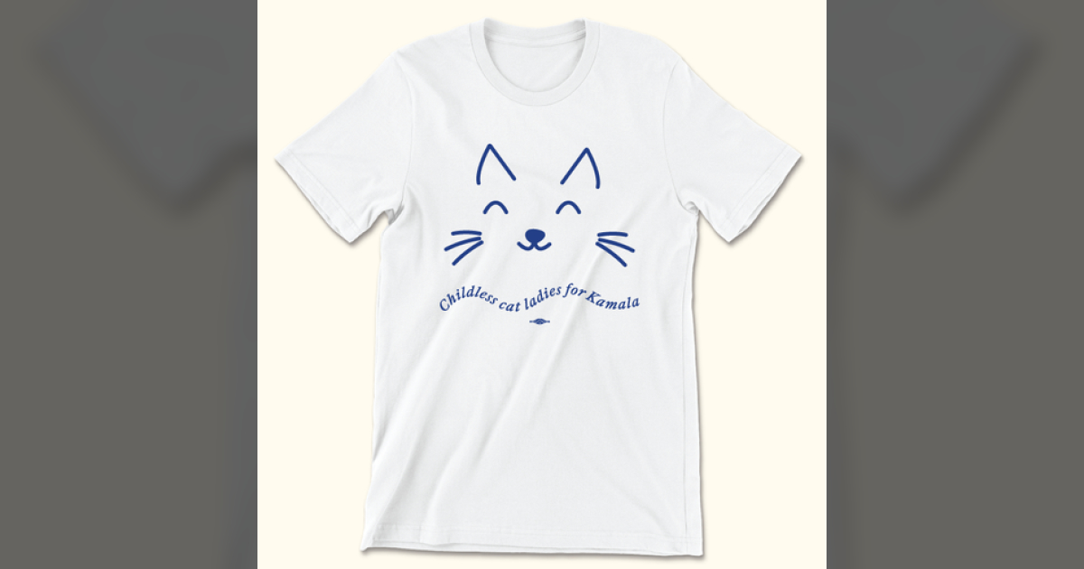 *NEW* Cat (& Dog) Ladies for Kamala *Official* Swag