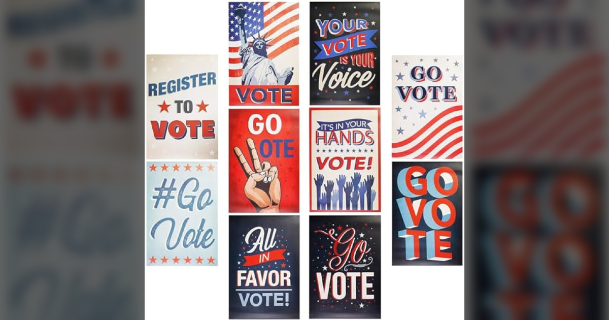 Decorate for Democracy with These Powerful Voting Posters